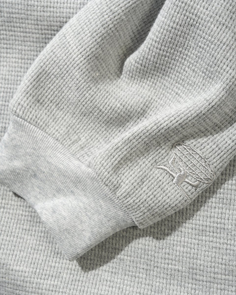 Basic Waffle L/S Tee, Ash – Butter Goods