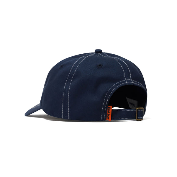 Rascal 6 Panel Cap, Navy – Butter Goods