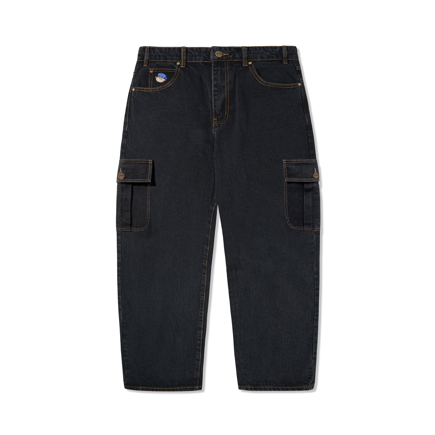 Santosuosso Cargo Denim Jeans Washed Black Butter Goods santosuosso-cargo-denim-jeans-washed-black-butter-goods